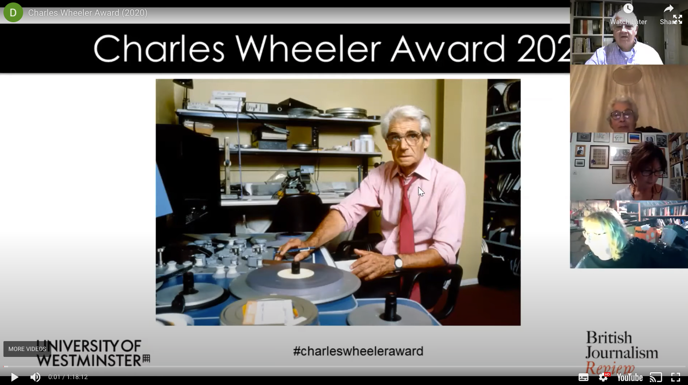 CAMRI | Charles Wheeler Award (2020) - CAMRI